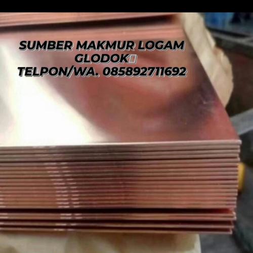 Jual Plat tembaga 3mm x 400mm x 400mm plat tembaga asli - Jakarta Barat ...