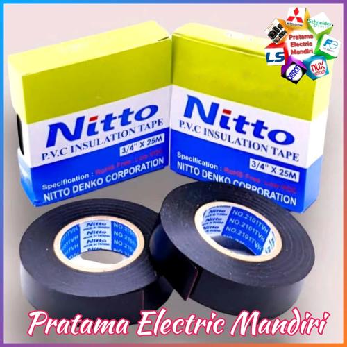 Jual NITTO ISOLASI TAPE SOLASI LISTRIK NITO 3/4" x 25M - Jakarta Barat - Pratama Electric ...