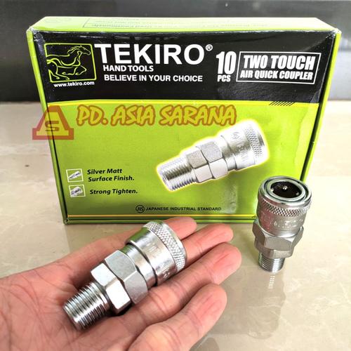Jual [SM20 Two Touch] Air Quick Coupler TEKIRO AT-QC1092 Nepel Kopler Angin 20 SM - Kab ...