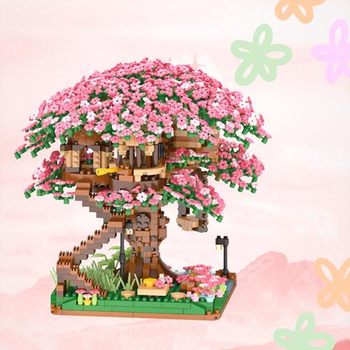 Jual MAINAN BALOK SUSUN RUMAH POHON BUNGA SAKURA LEGO - POHON SAKURA ...