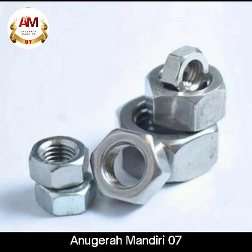 Jual Mur galvanis M14 / mur putih m14 / Mur putih galvanis Murah ...