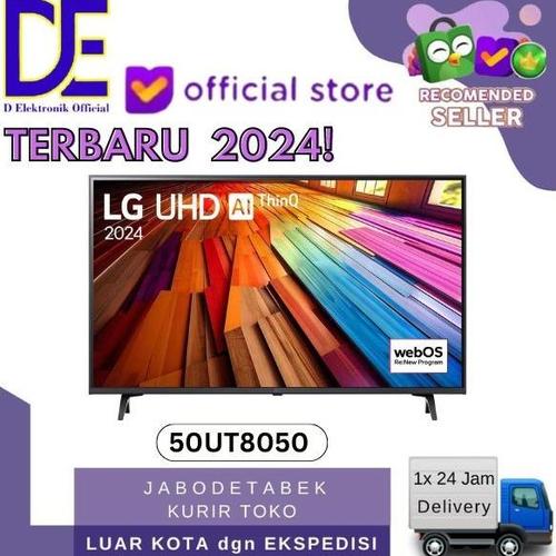 Jual LG 50UT8050 50 INCH UHD 4K SMART TV HDR10 PRO / PENGGANTI 50UR8050 ...
