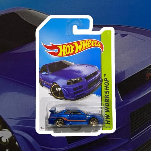 Jual Hotwheels Nissan Skyline R34 Biru - Kota Palembang - foryougarage ...