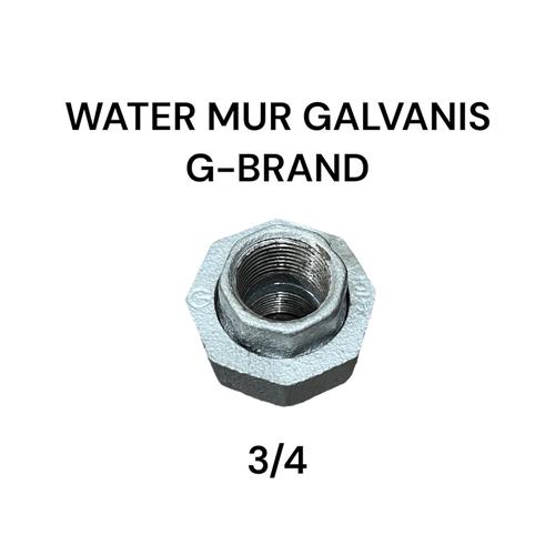 Jual G BRAND WATER MUR BESI PUTIH GALVANIS 3/4" - Kota Surabaya - Depo ...
