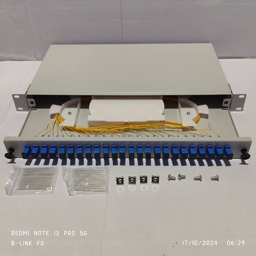 Jual otb 24 core lengkap pigtail adapter sc upc / odf 24 core lengkap ...