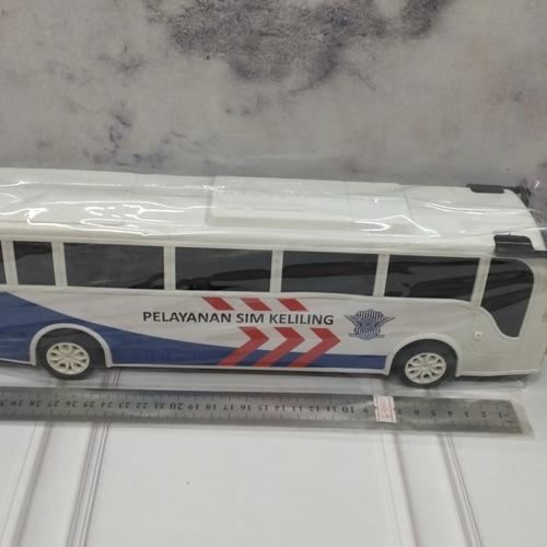 Jual Mainan Bus Transjakarta busway mobil Bis Bus way Polisi - Biru ...
