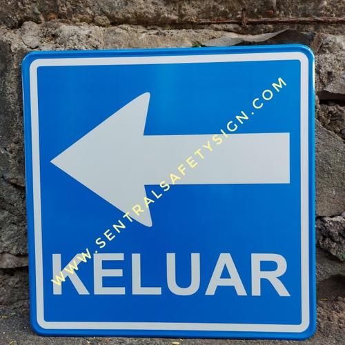 Jual RAMBU KELUAR KIRI 60x60cm - Jakarta Barat - SENTRAL SAFETY SIGN ...