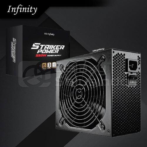 Jual Infinity STRIKER POWER 550Watt 80 Plus Bronze Power Supply - Kota ...
