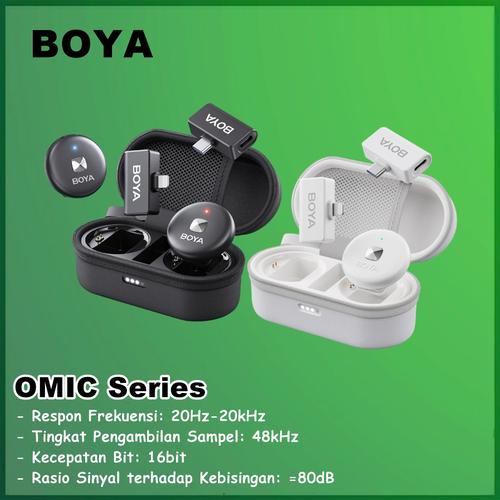 Promo Boya Omic D / U Omic-D Omic-U Series 2.4GHz Dual-Channel Wireless ...