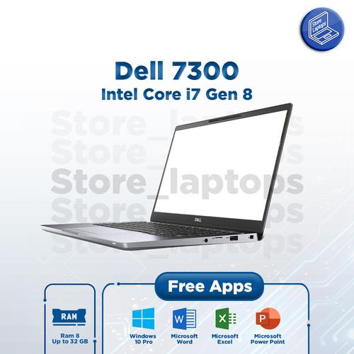 Jual Laptop dell latitude 7300 i7 Gen 8 RAM 32 GB/1tb ssd - 8GB/256GB ...