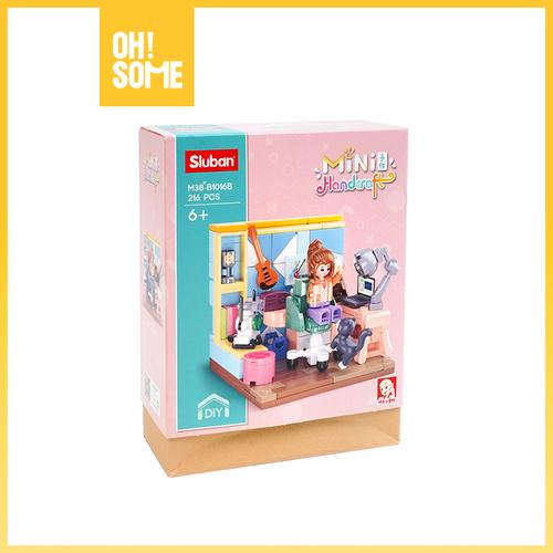 Promo OHSOME DIY Block Mainan Rakit Brick Blok Susun Sluban Mini ...