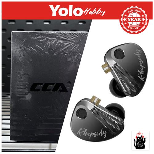 Jual Cca rhapsody with mic hybrid 2dd 4ba in ear monitor iem earphone ...