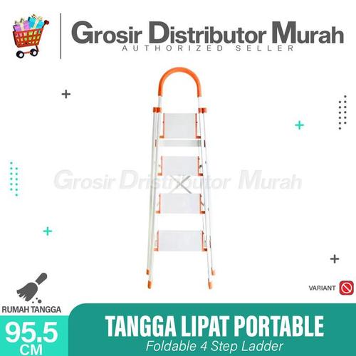 Jual ! TANGGA LIPAT /TANGGA PORTABLE / TANGGA LIPAT ALUMINIUM - 4 STEP ...