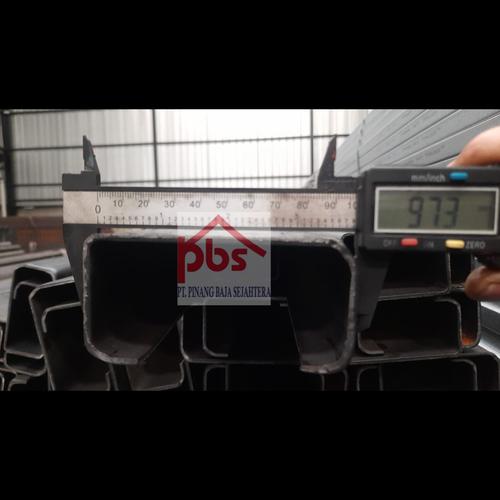 Jual CNP Besi 100 x 48 x 3.0mm / Besi CNP / Kanal Besi C (CNP) - Kota ...