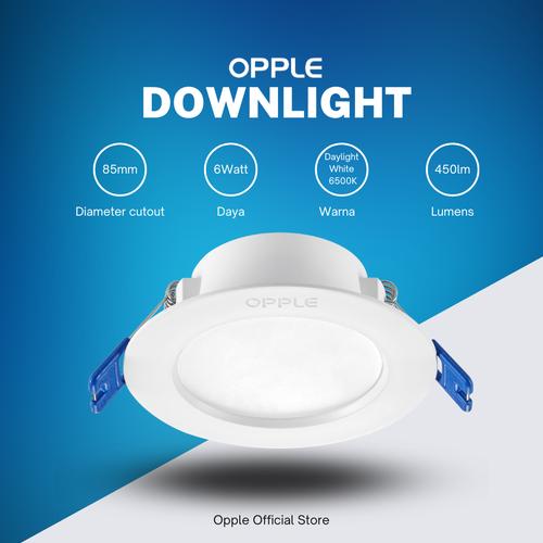 Promo OPPLE Downlight LED 6W 6500K RC US R85 Putih - Kab. Tangerang - Opple Official Store ...