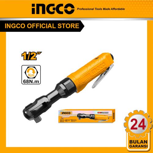 Promo Air Ratchet Wrench 1/2" Inch INGCO ARW121 Kunci Sok Socket Angin ...