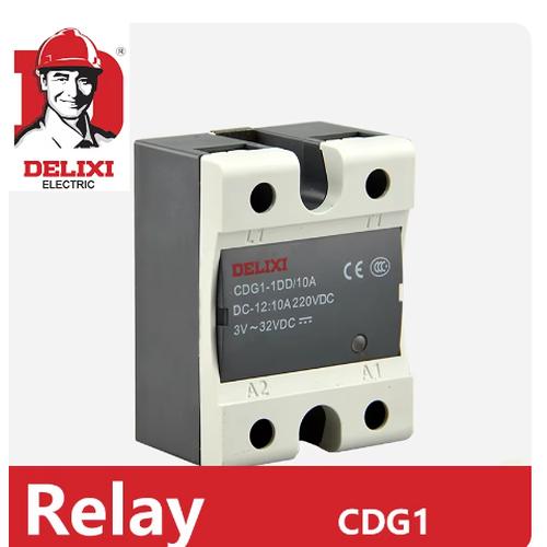 Jual Delixi single-phase solid-state relay CDG1-1AA AC control AC480V SSR-25AA 10A40A - Jakarta ...