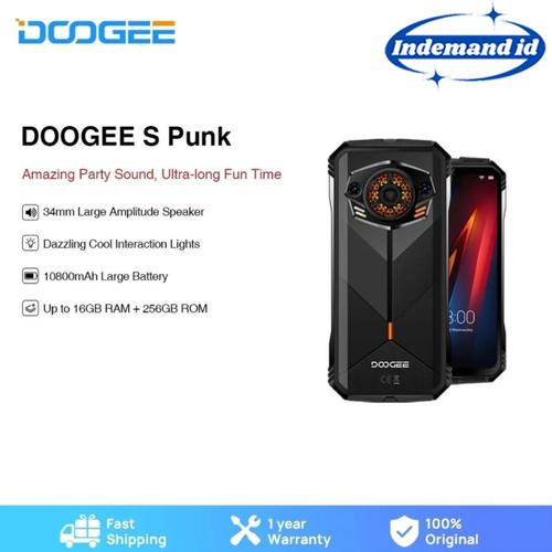 Jual Doogee S Punk 6GB 256GB 10800mAh Rugged Phone LED Light Effect ...