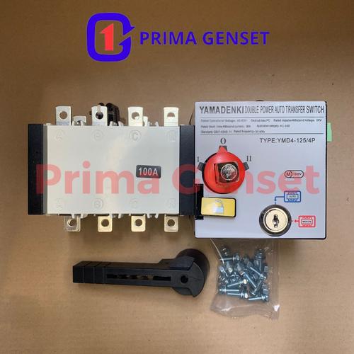 Jual ATS Automatic Transfer Switch 100A 4P 4 Pole Harga Murah utk Panel ...