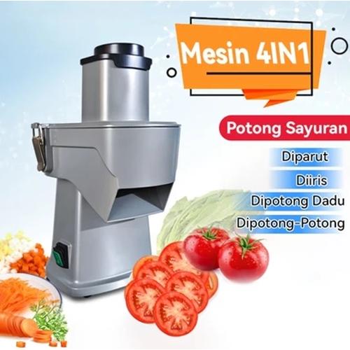 Jual Mesin Potong Sayuran Multifungsi Listrik Alat Pemotong Kentang ...