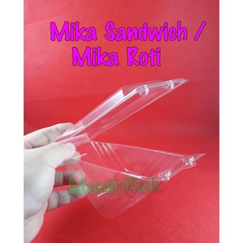Jual ANN Mika Sandwich / Tray Sandwich Segitiga / Mika Roti Tawar isi ...