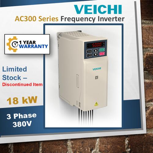 Jual AC300-T3-018G/022P-B Inverter VFD VEICHI 18kW 3 Phase 380V - Kota ...