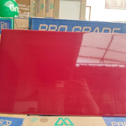 Jual Keramik 25x40 merah (glossy) keramik merah/ keramik warna merah ...