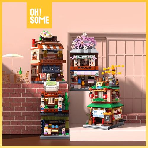 Promo OHSOME-Mainan Merakit Puzzle 3D DIY Miniatur Tempat Di Jepang ...