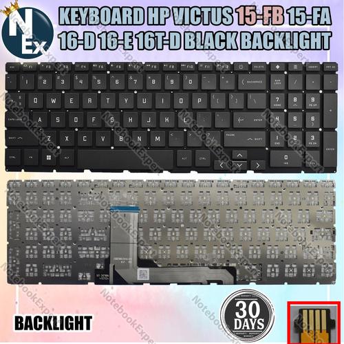 Jual KEYBOARD HP VICTUS 15-FB 15-FA 16-D 16-E 16T-D BLACK BACKLIGHT ...