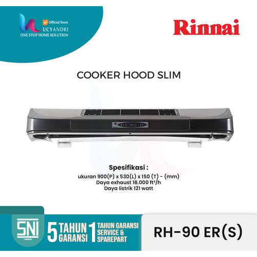 Jual COOKER HOOD RINNAI SLIM 90 CM RH-90ER / RH90ER ORIGINAL - RH90ER(S), Packing Standar - Kab ...