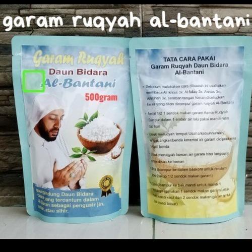 Jual garam mandi ruqyah daun bidara 500gram/1kg pembuka aura negatif ...