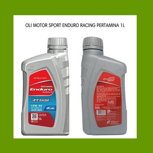 Jual Oli mesin motor sport 1000ML merk ENDURO RACING PERTAMINA - Kota ...