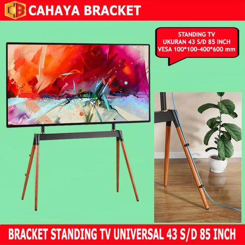 Jual Bracket standing tv / Braket stand Artistic Studio TV Floor Stand ...