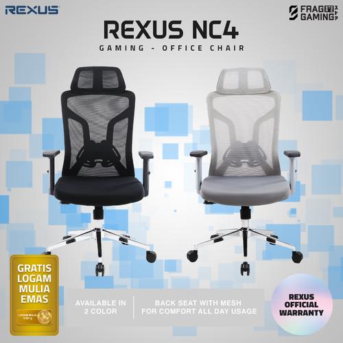 Jual Rexus NC4 / NC-4 / NC 4 Ergonomic Office Chair Kursi Kantor Gaming ...
