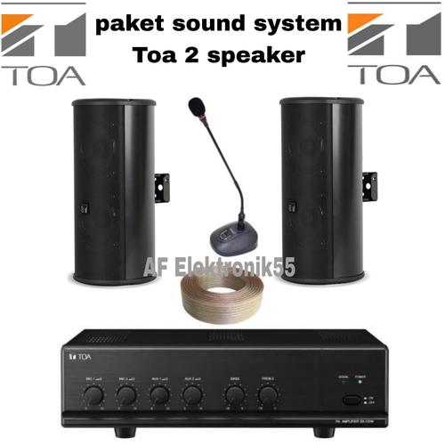 Jual Paket Sound System Toa Indoor Speaker Colum - Jakarta Barat - AF ...