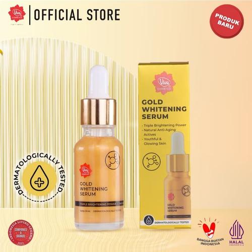 Jual Viva Gold Whitening Serum with Triple Brightening Power, 2% ...