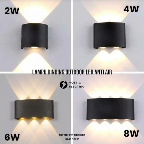 Jual LAMPU DINDING MINIMALIS OUTDOOR LAMPU PILAR OUTDOOR / WALL LIGHT ...