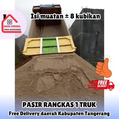 Jual BISA ANTAR KE RUMAH / PASIR BANGUNAN / PASIR RANGKAS 1 TRUK ...