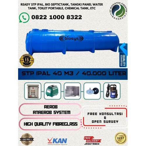 Jual Septic tank/STP IPAL Biotech Sistem 40 m3 / 40.000 liter ...