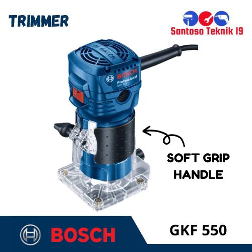 Jual BOSCH GKF 550 Mesin Router GKF550 Trimmer Gengam 6mm Propil ...