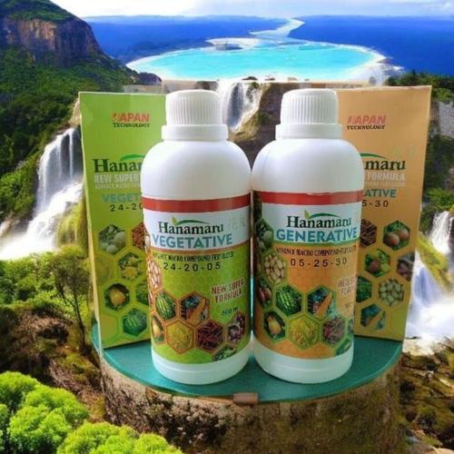 Jual MURAH!! PUPUK CAIR HANAMARU UNTUK SEGALA JENIS TANAMAN 250 ML ...