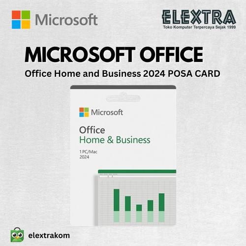 Jual Microsoft Office Home and Business 2024 - POSA CARD - Kota ...