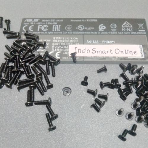 Jual [Baru] Baut Asus A416 A416J A416 JA A416M X416J Sekrup casing mur ...