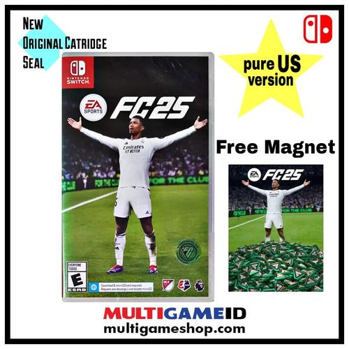Promo Switch FC 25 EA Sports FC25 +Magnet English US Version Cicil 0% ...