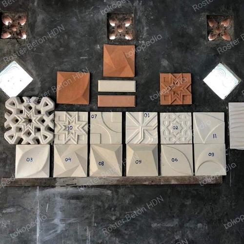 Jual roster tempel | loster tempel dinding | roster panel - Abu-abu ...