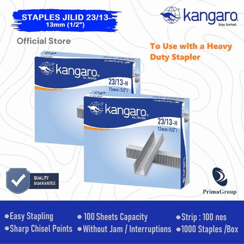 Jual Isi Staples Jilid 23/13 (13mm) / Heavy Duty Staples 2313 / Anak ...