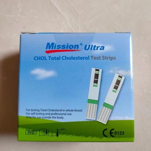Jual GARANSI strip kolesterol cek strip kolesterol mission ultra - Kab ...