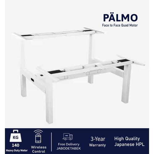 Jual PALMO Face to Face Quad Motor Electric Standing Desk / Mirror ...