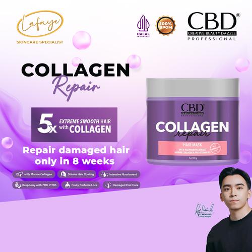 Promo CBD Collagen Repair Hair Mask - Masker Rambut Rusak Bercabang ...