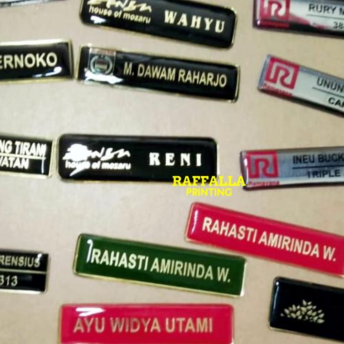 Jual Name Tag SATUAN keren murah berkualitas, 1, 1. - Jakarta Pusat ...